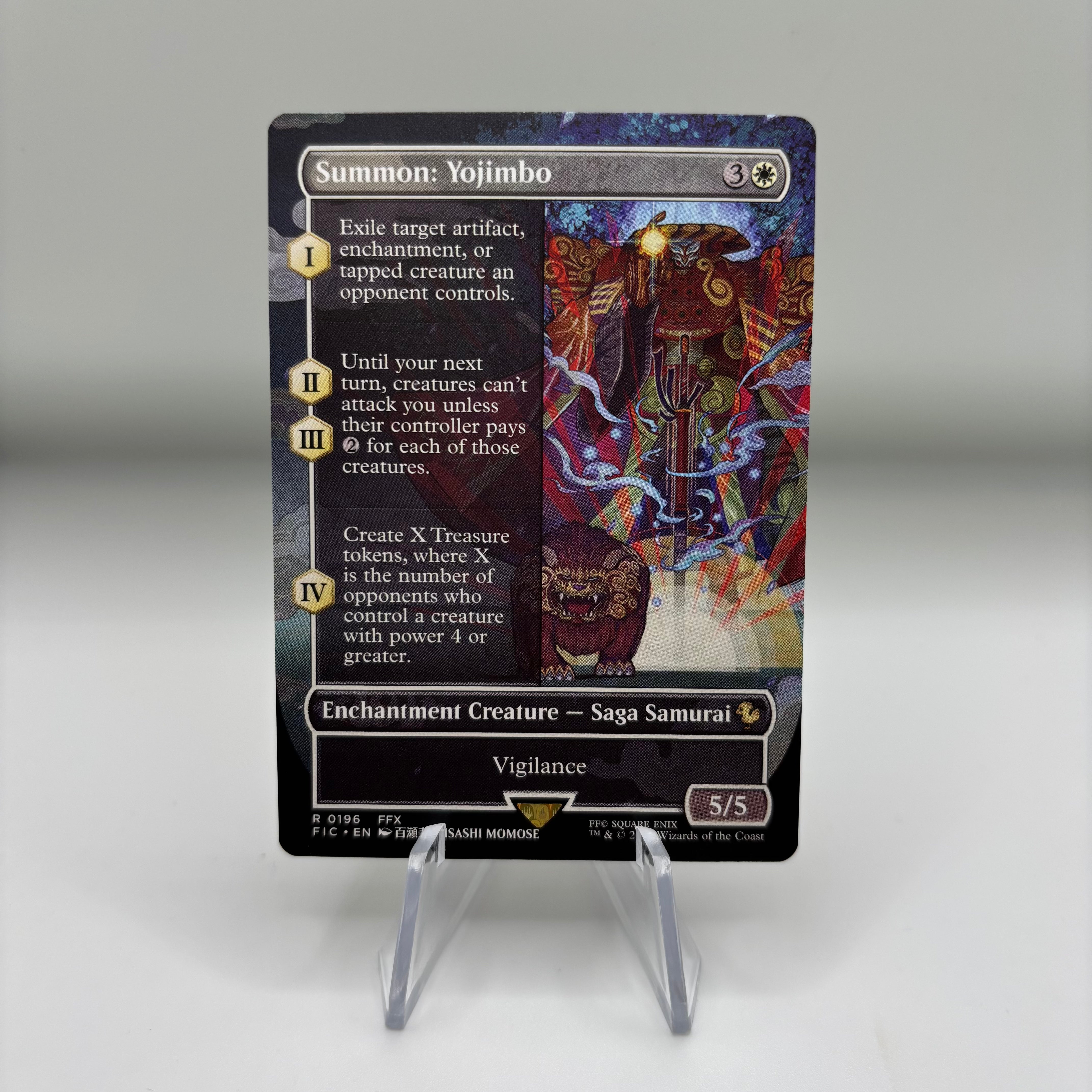 Summon: Yojimbo (Borderless) - Commander: FINAL FANTASY Single Card – Card Boyz