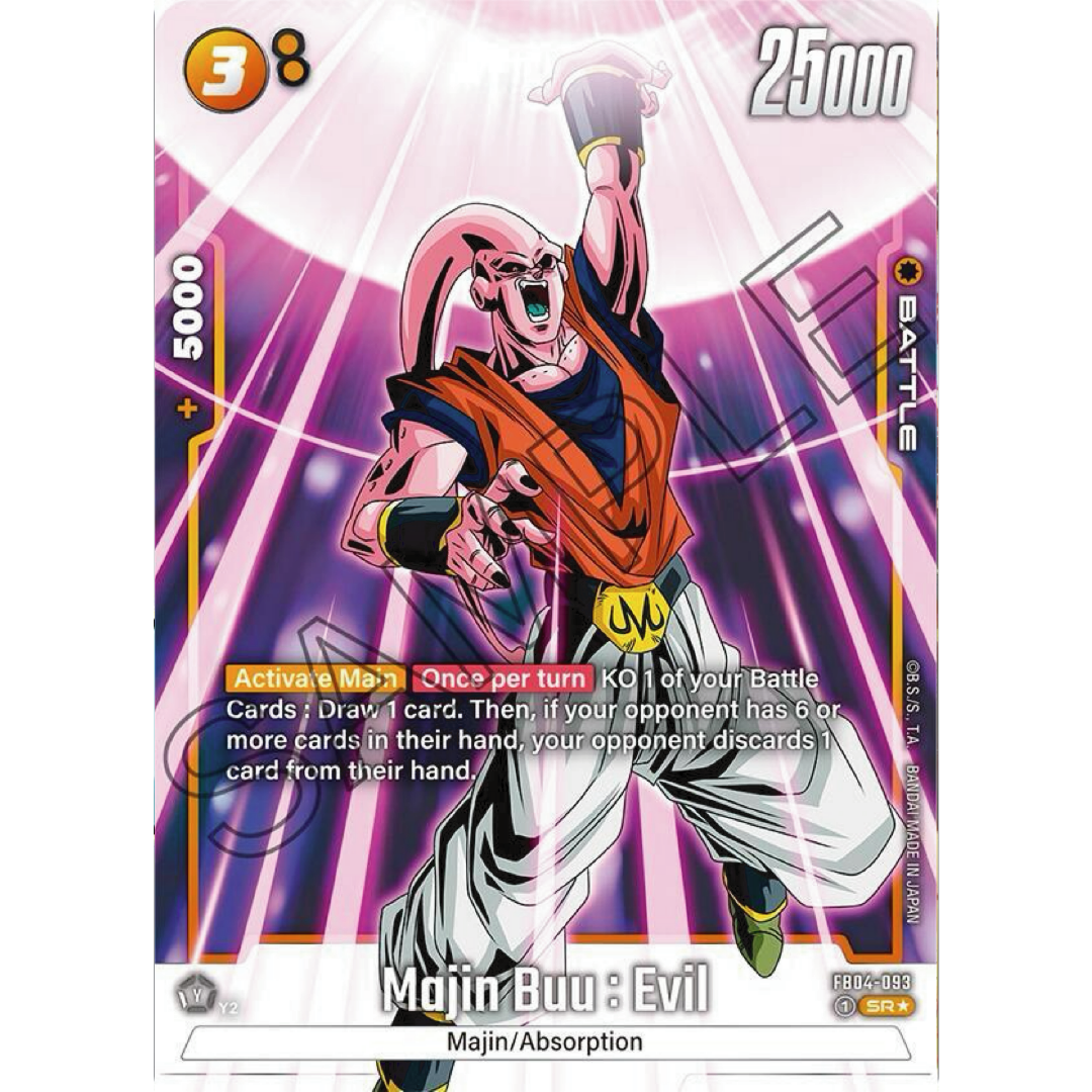 Majin Buu : Evil - FB04-093 (Alternate Art) - Ultra Limit – Card Boyz