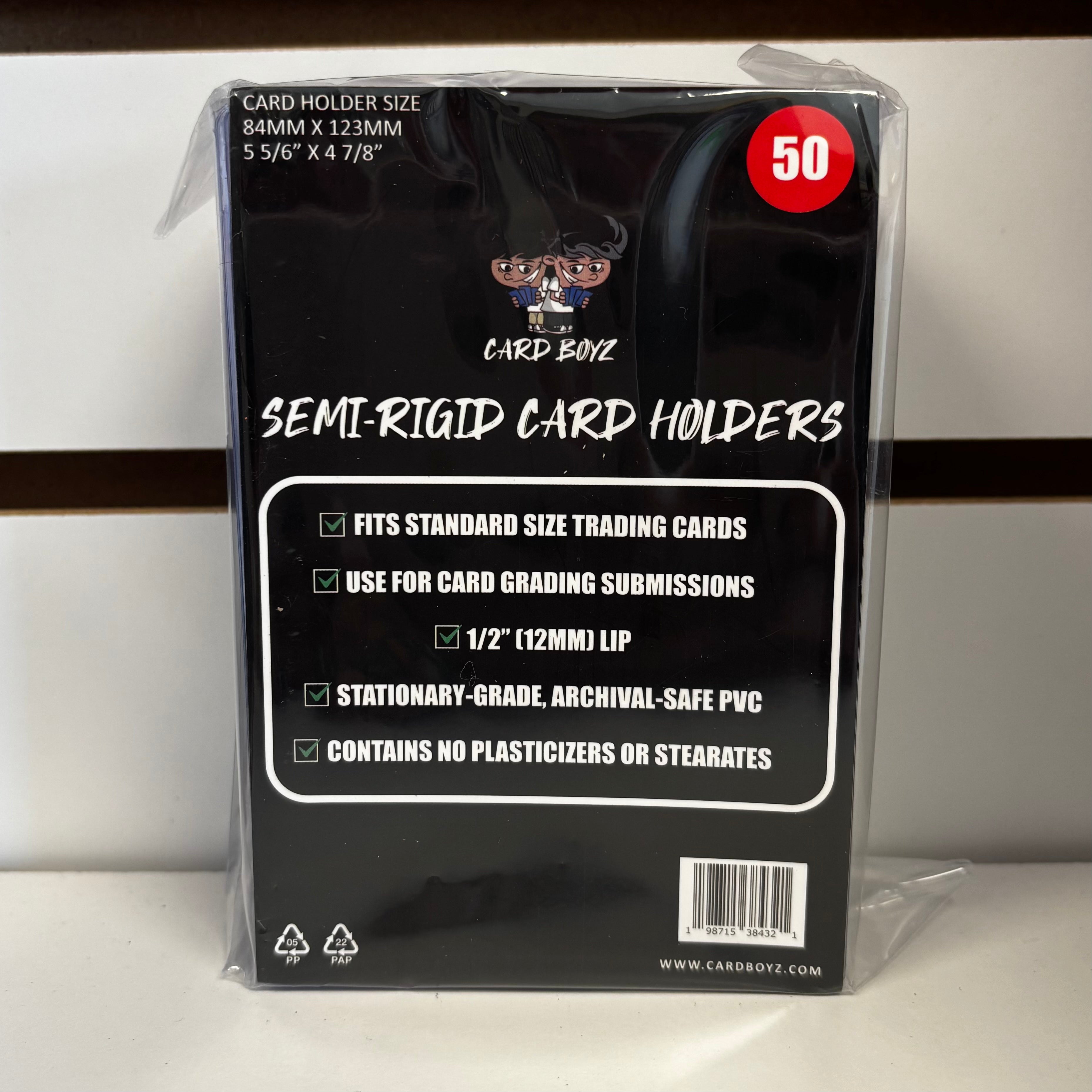 Card Boyz Semi-Rigid Card Holders