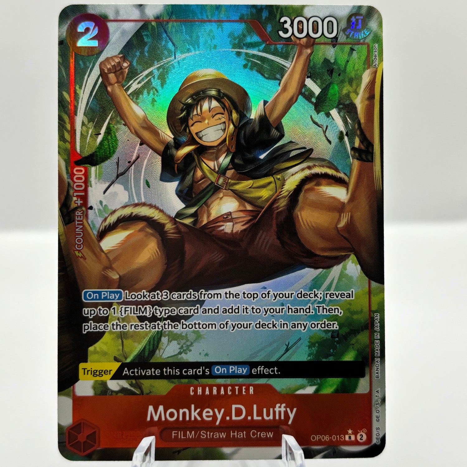 Monkey.D.Luffy (Alternate Art) - Wings of the Captain – Card Boyz