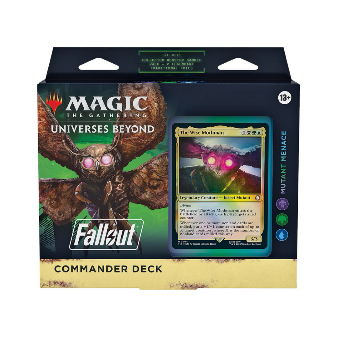 Universes Beyond: Fallout Mutant Menace Commander Deck – Card Boyz