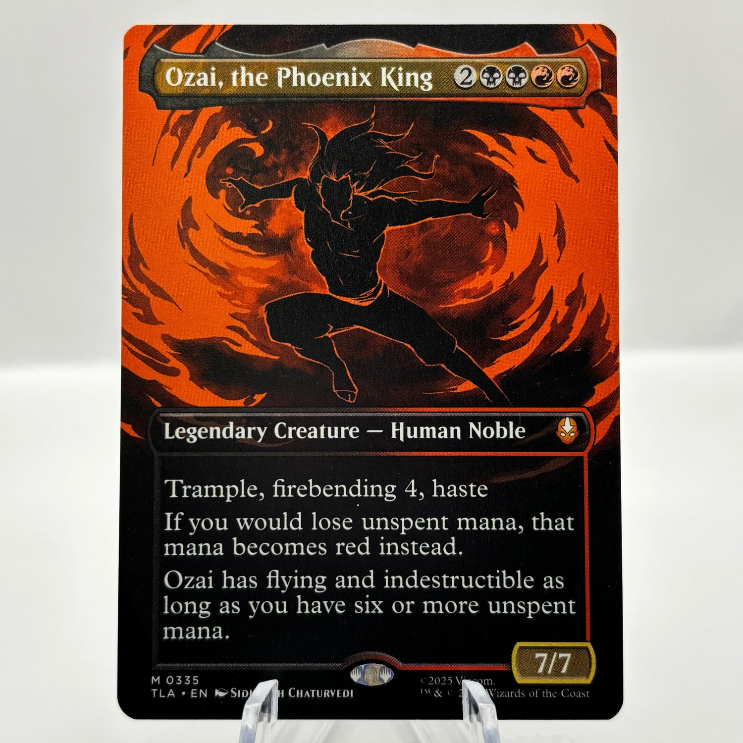 Ozai, the Phoenix King (0335) (Borderless) - Avatar: The Last Airbende ...