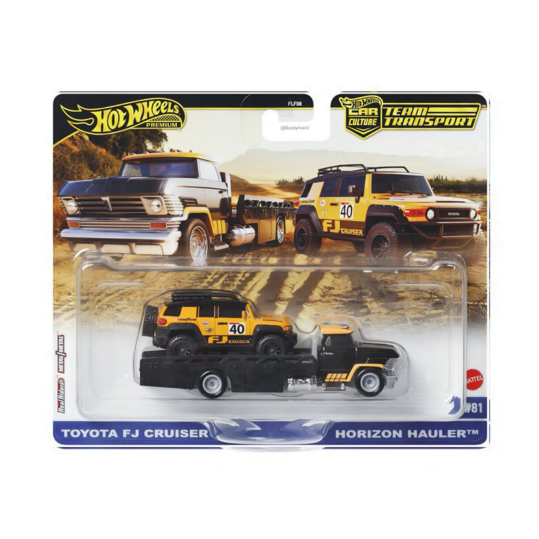 Hot Wheels Team Transport 2025 Toyota FJ Cruiser – Card Boyz