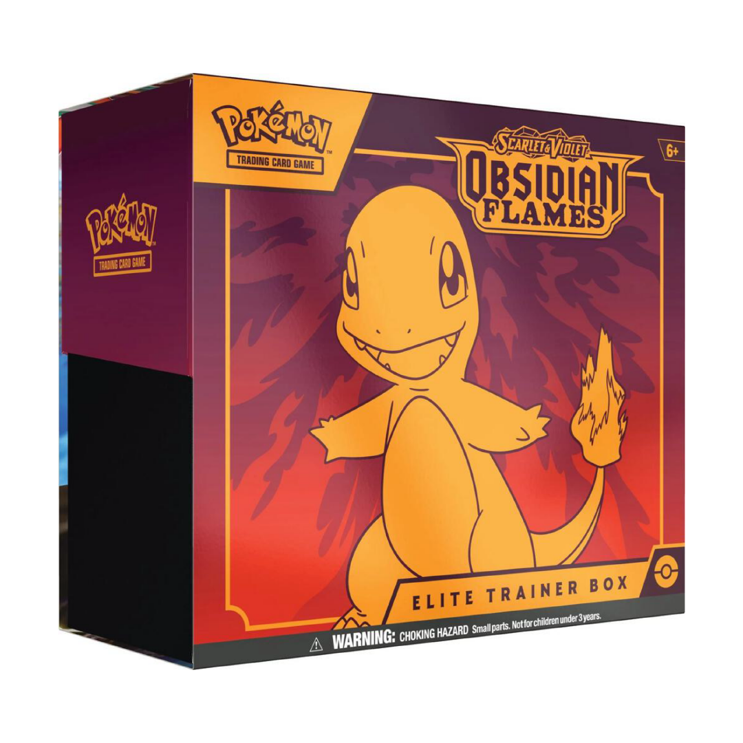 Pokémon TCG: Scarlet & Violet Obsidian Flames Elite Trainer Box – Card Boyz